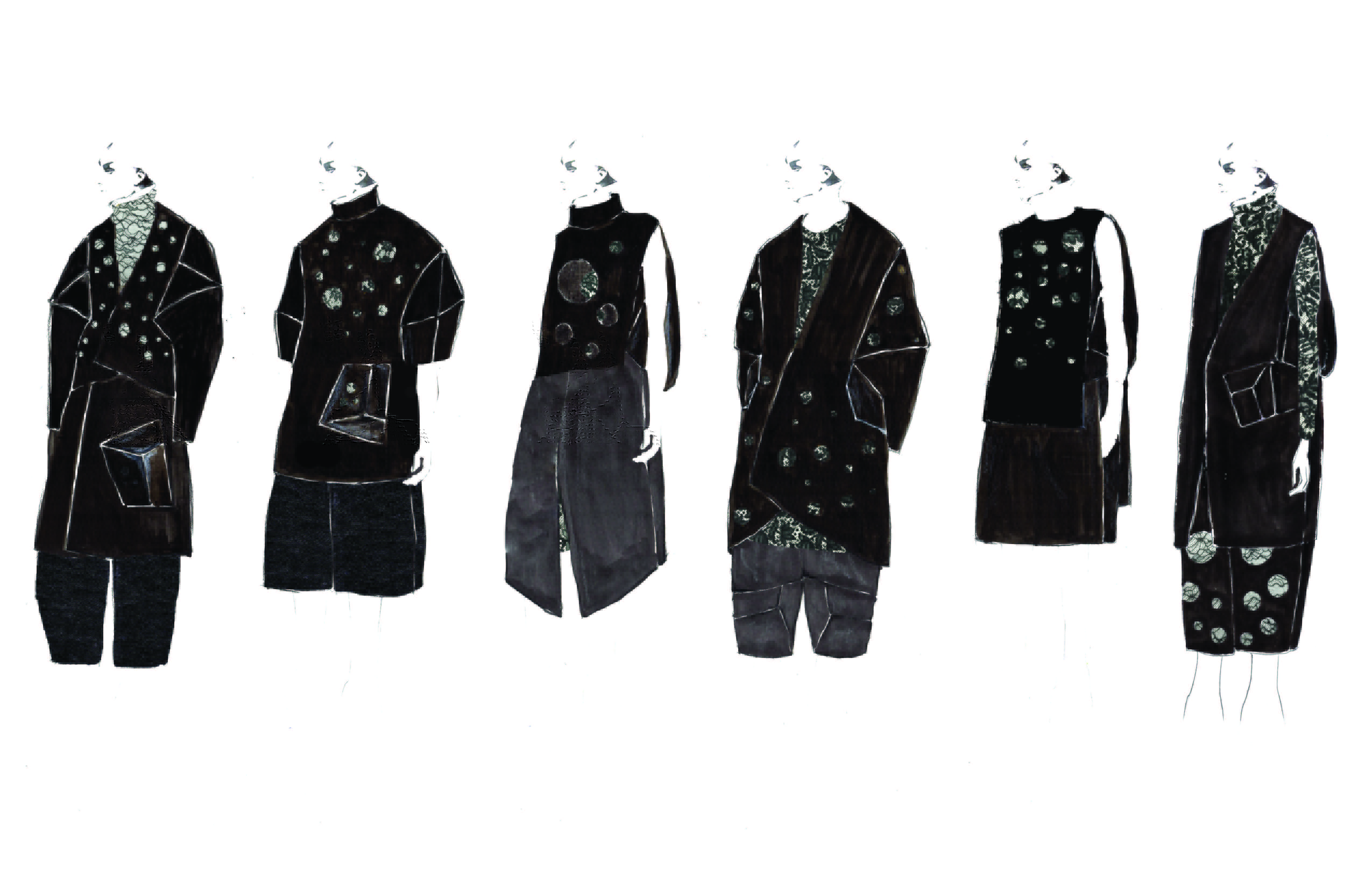 2015 Graduation Fashion Show Designers: Ye Kuang and Candy Hsinyu Chu